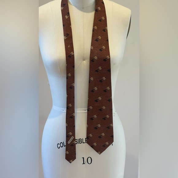 Coach | Accessories | Coach Vintage Brown Neck Tie 4 Wide | Poshmark